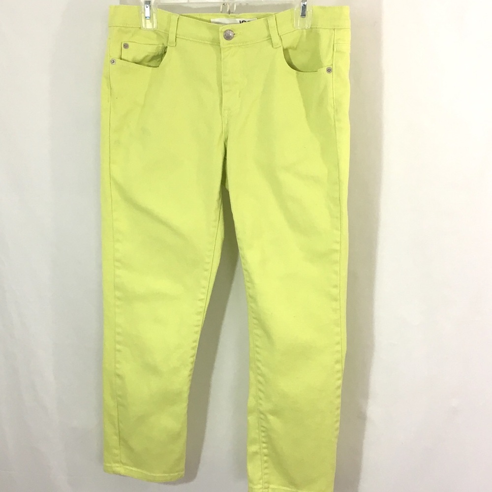 Joe Fresh Greenish Neon? Cotton Spandex Size 10 - Gem